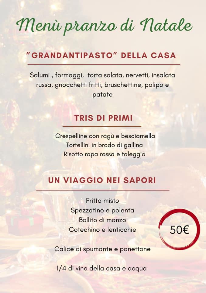 Menu da Trattoria Sant'Anna pub & bar, Rho