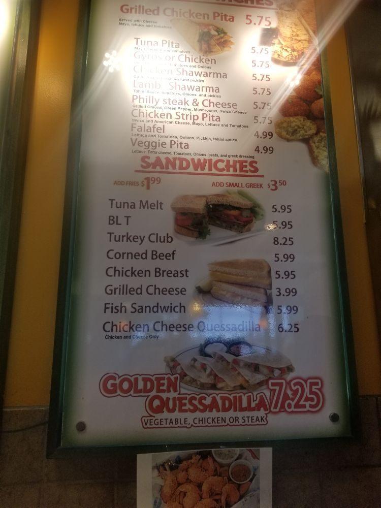Menu at Golden Chicken LLC restaurant, Troy, 498 W 14 Mile Rd Unit C