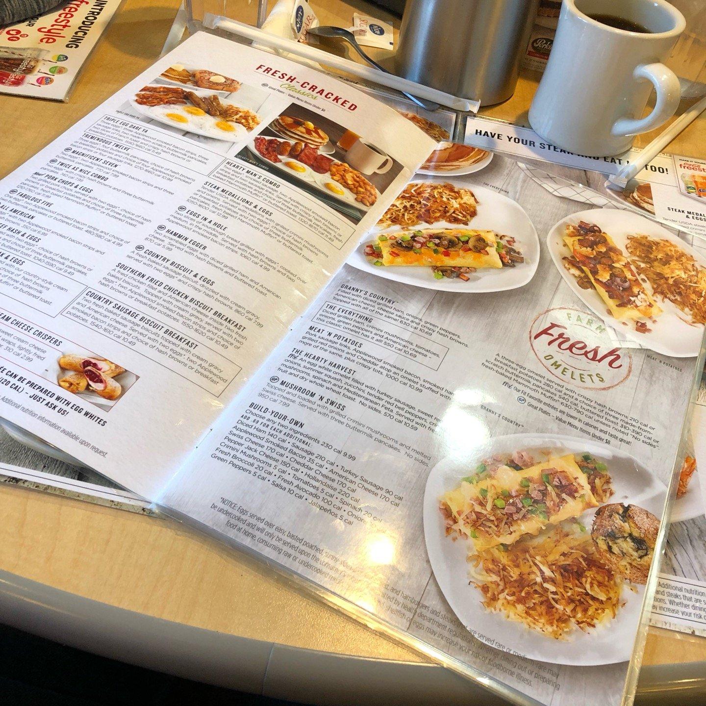 Menu at Perkins Restaurant & Bakery, Dandridge