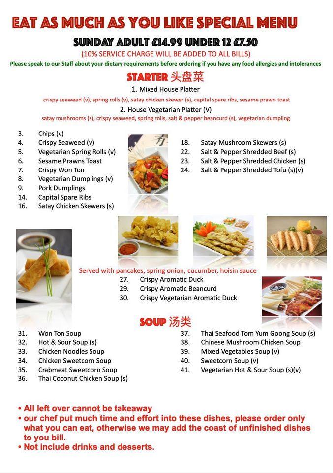 Menu at Yumi Yumi fast food, Farnborough