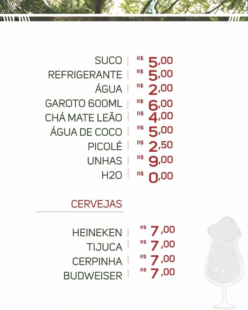 Menu em Amazônia Na Cuia restaurante, Belém, Rua Domingos Marreiros