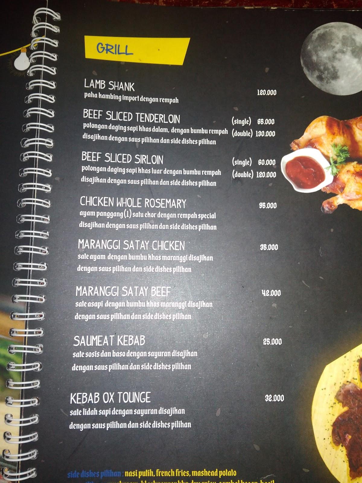 Menu at Asstro Grill Garden restaurant, Tasikmalaya