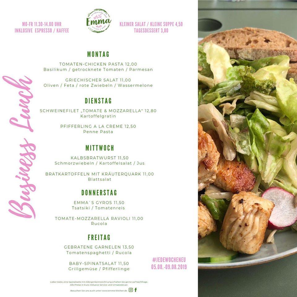 Speisekarte von Emma - Kitchen & more cafe, Binzen