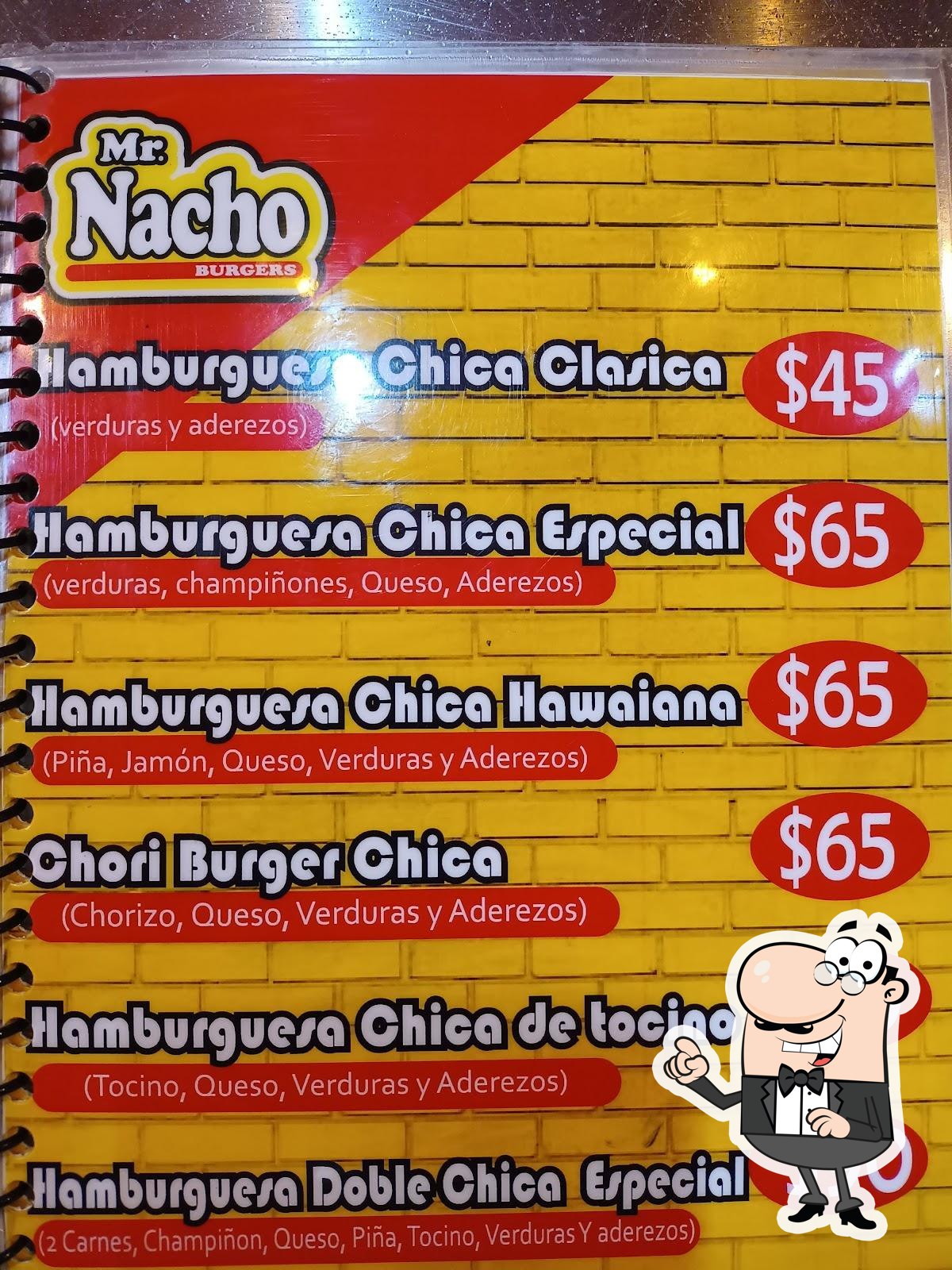 Mr Nacho burgers (matriz), Heroica Puebla de Zaragoza - Menú del ...