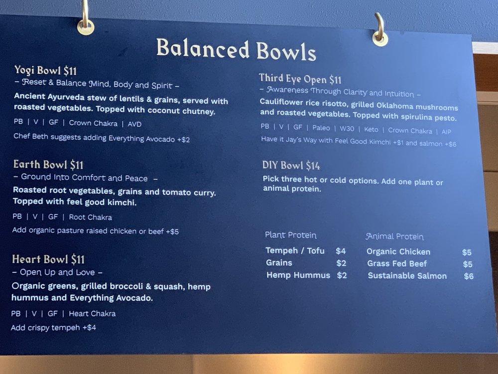 Menu at The Collective Kitchens and Cocktails restaurant, Oklahoma City