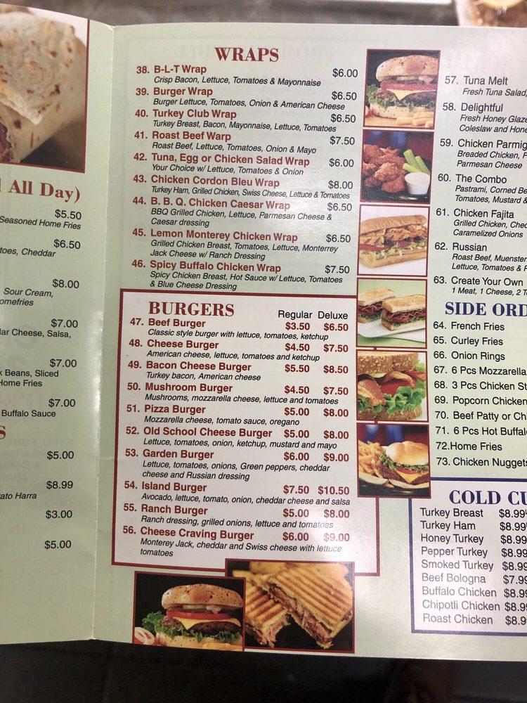 Menu at Gold Street Market, New York City, 257 Gold St
