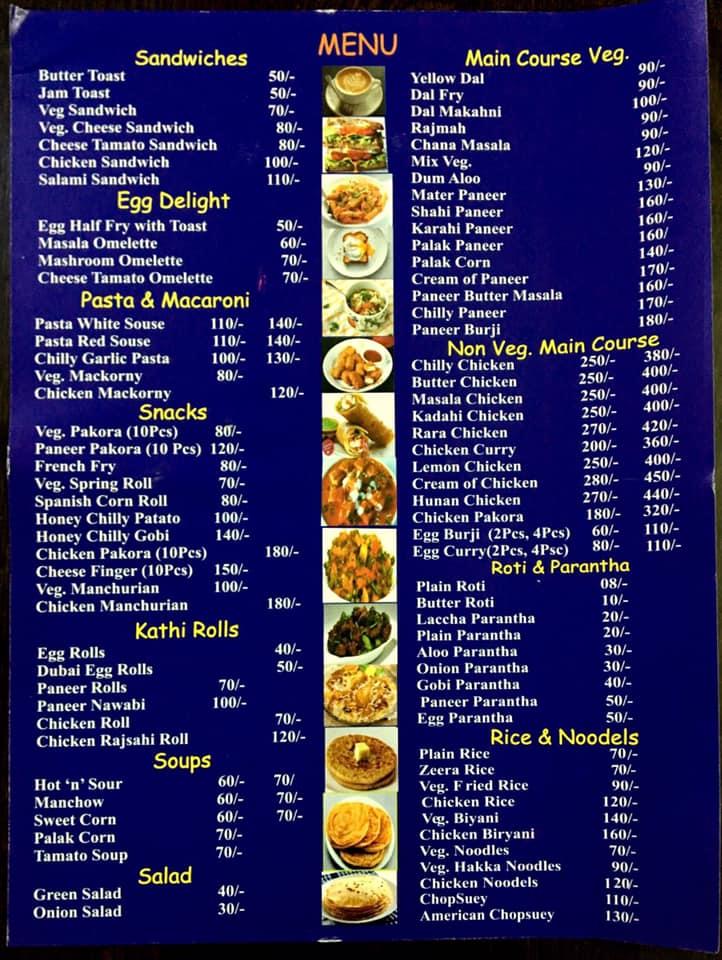 Menu at Satyam foods takeaway Zomato, Kharar