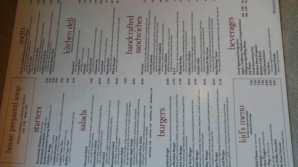 Menu at KITCHEN 35 restaurant, Manasquan