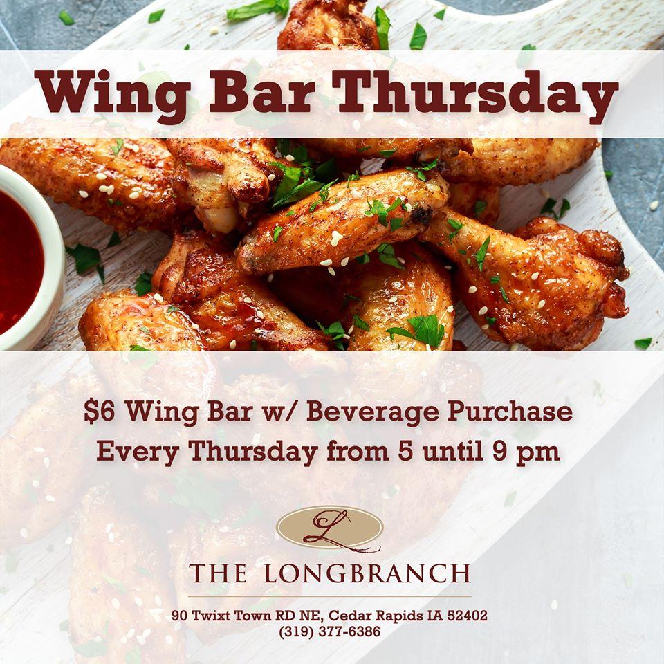 Menu at Longbranch Weddings restaurant, Cedar Rapids