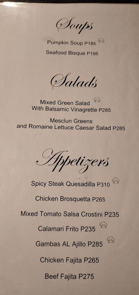 Menu at Casa Renato Resto & Events Place restaurant, Quezon City, 7 ...
