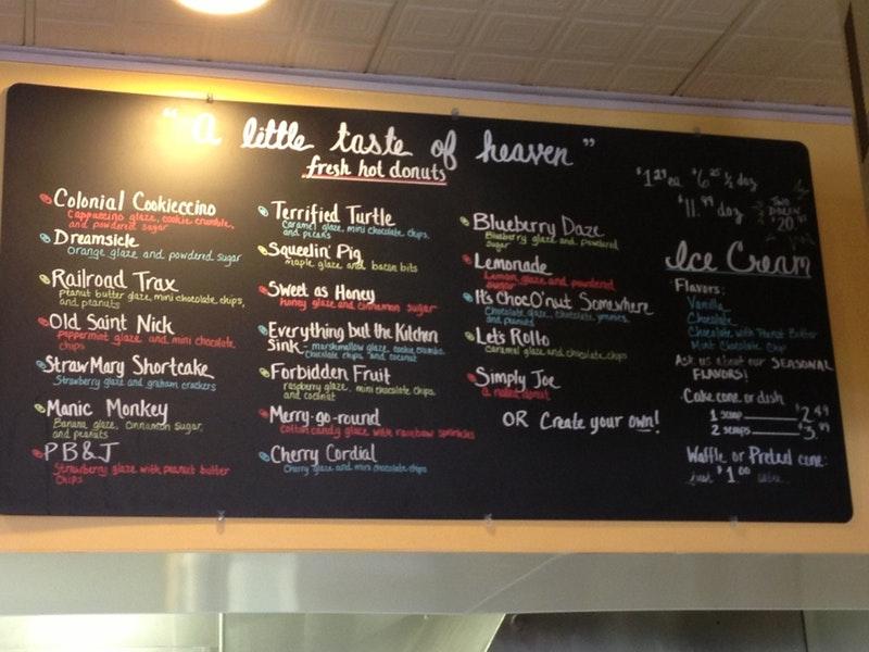 Menu at New Oxford Coffee Co restaurant, New Oxford
