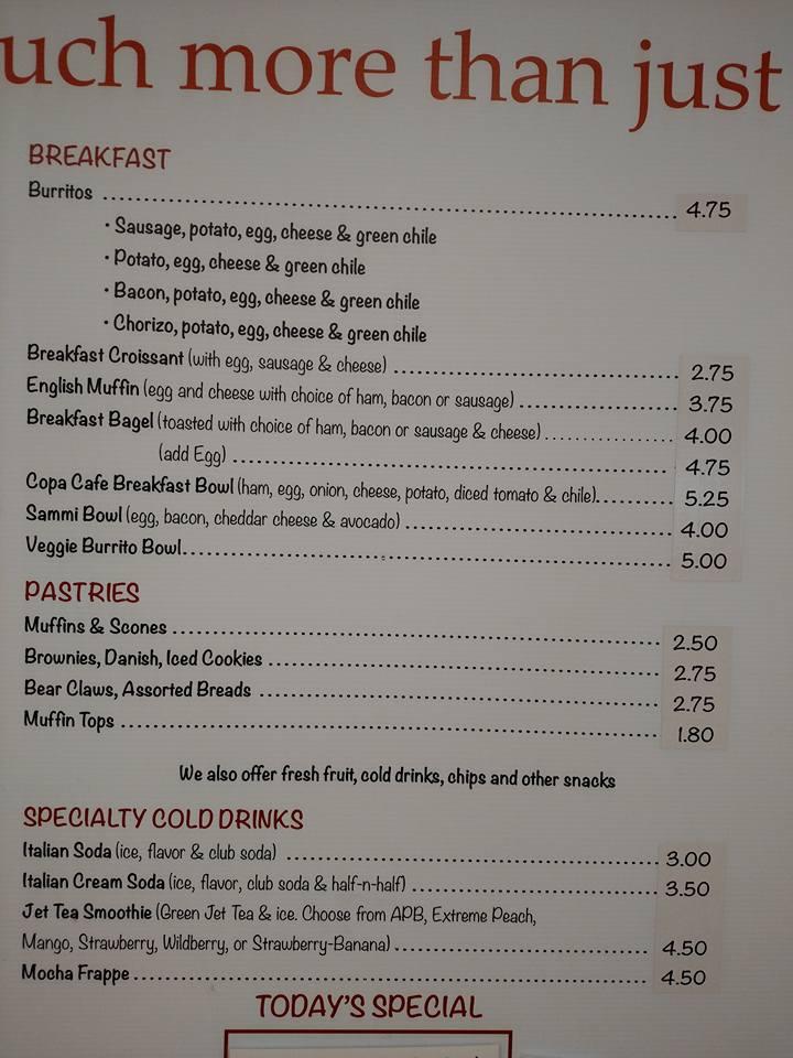 Carta de Copa Cafe, Golden
