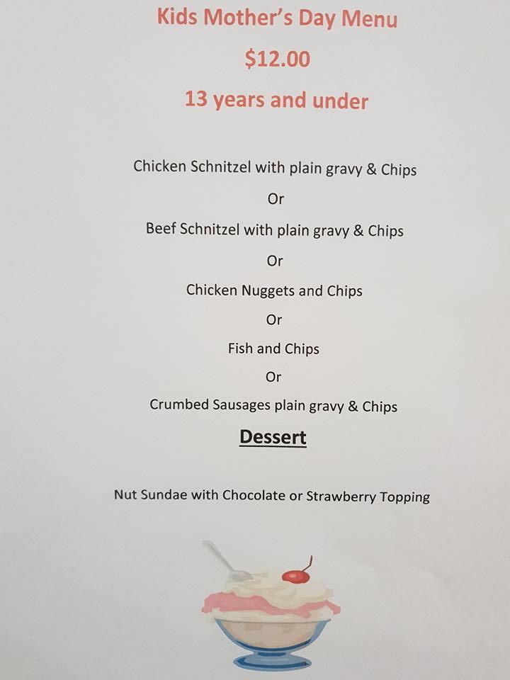 Menu at Grand North restaurant, Northfield