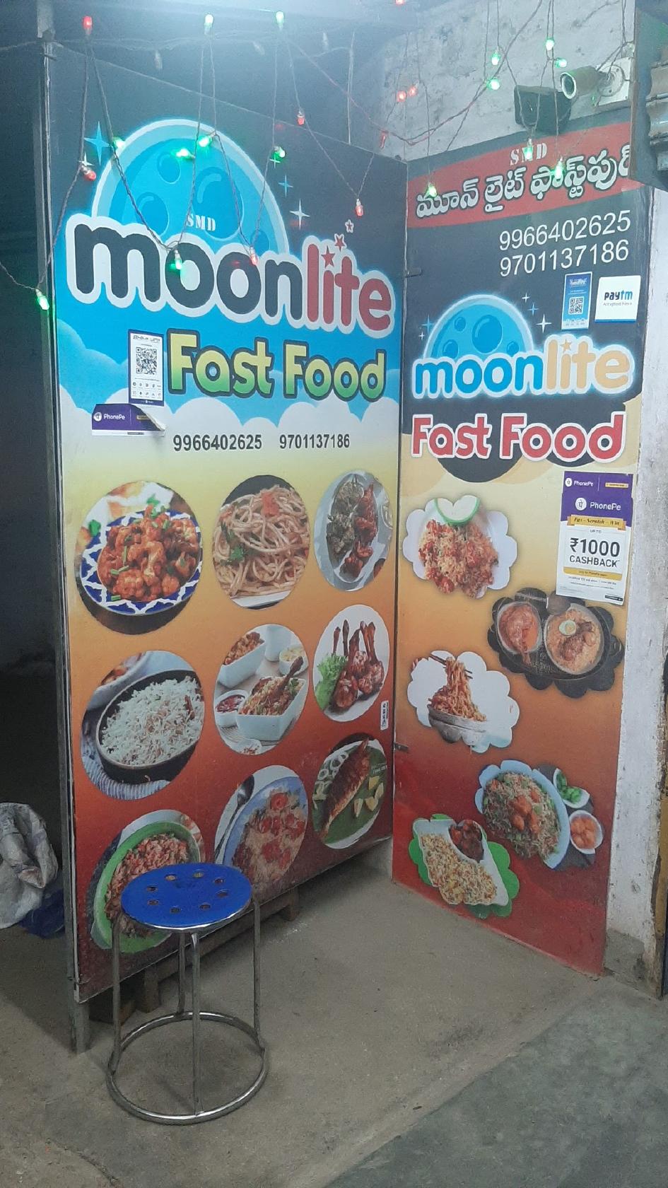 Menu at Moonlight, Punganur