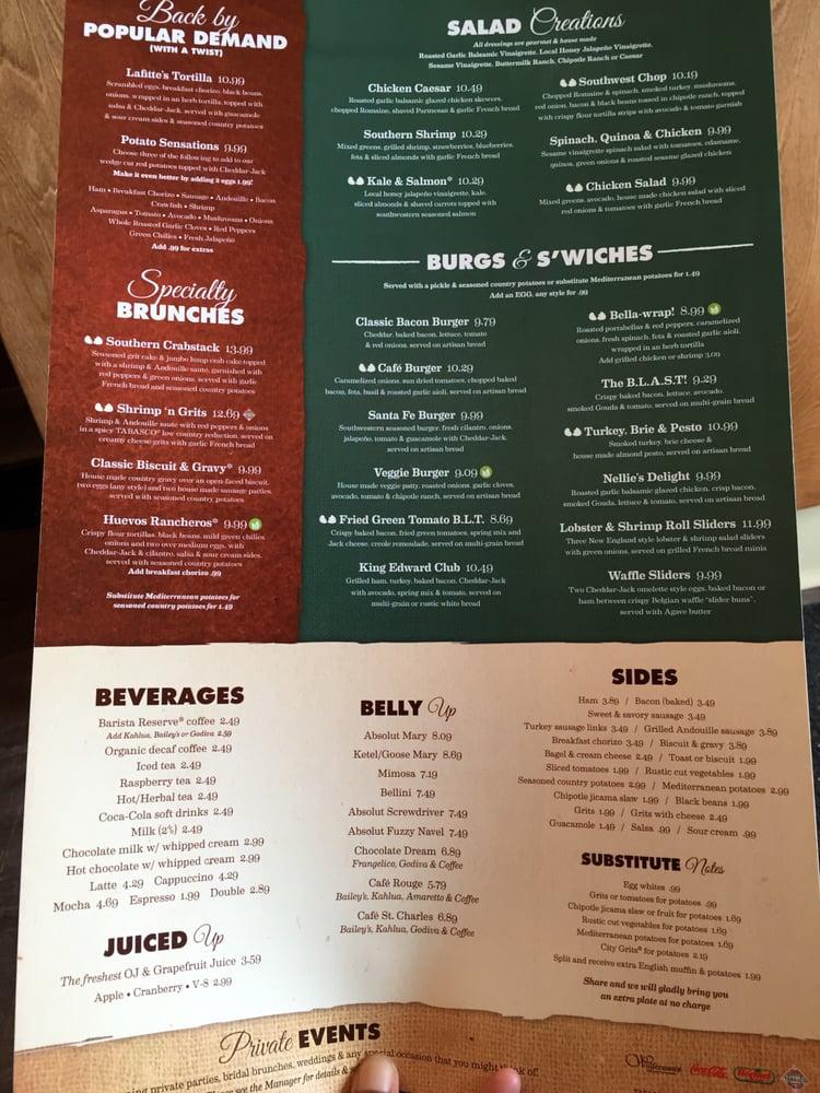 Menu at Another Broken Egg Cafe, Memphis, Park Ave
