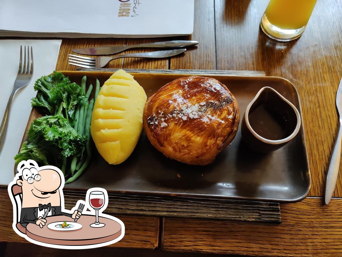 Menu of The Butcher's Block Pub, Burham - seafood restaurant reviews ...