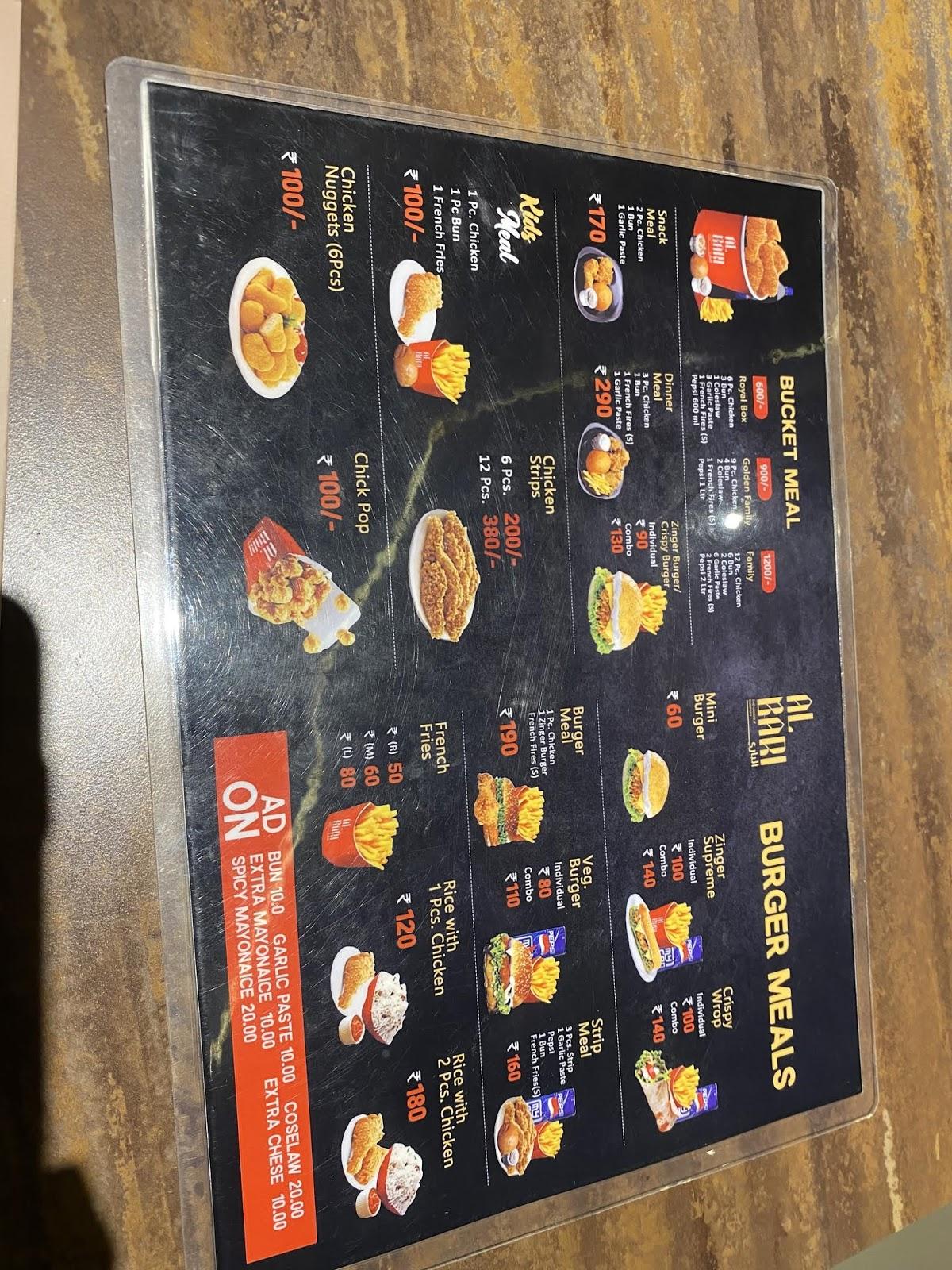 Menu at Malabar Grills (Al bari), Thodupuzha