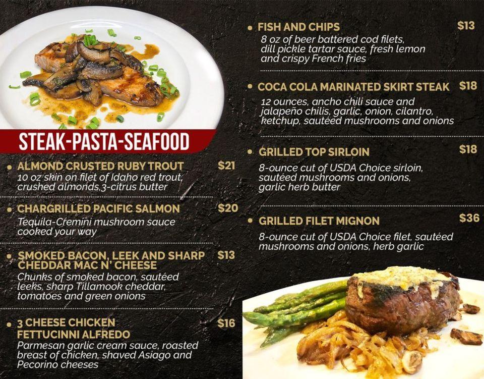 Menu at Canyon Crest BBQ, Twin Falls, 330 Canyon Crest Dr