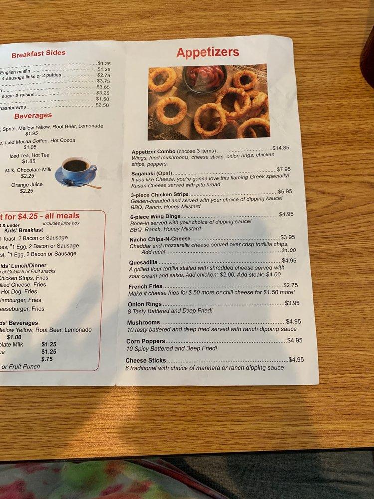 Menu at R&R Grill restaurant, Battle Creek