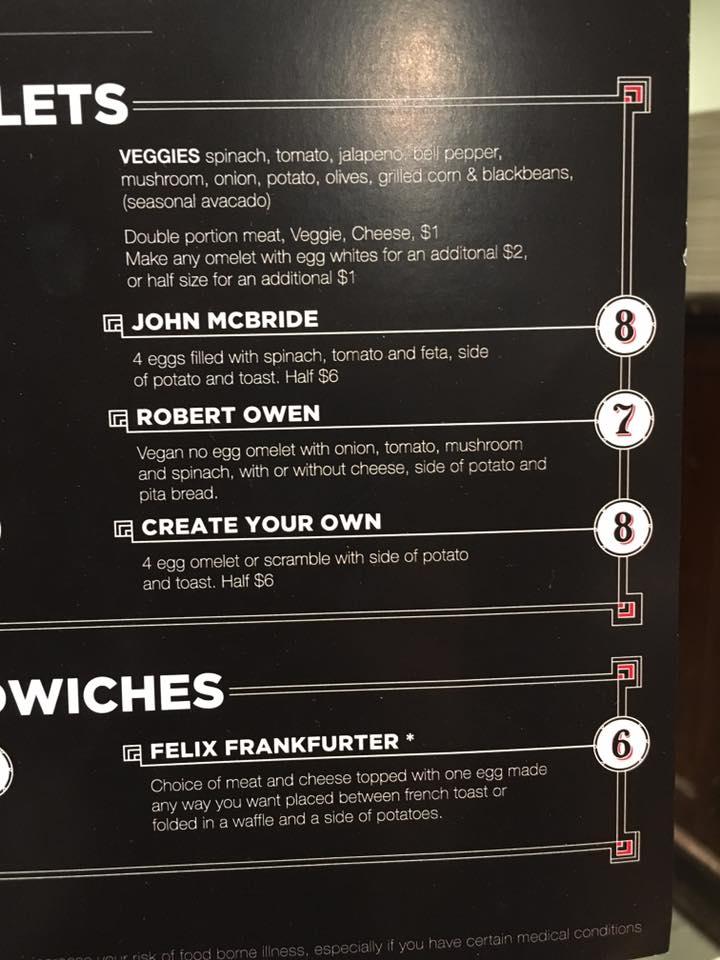 Menu at Dougies Bar and Grill, Otsego