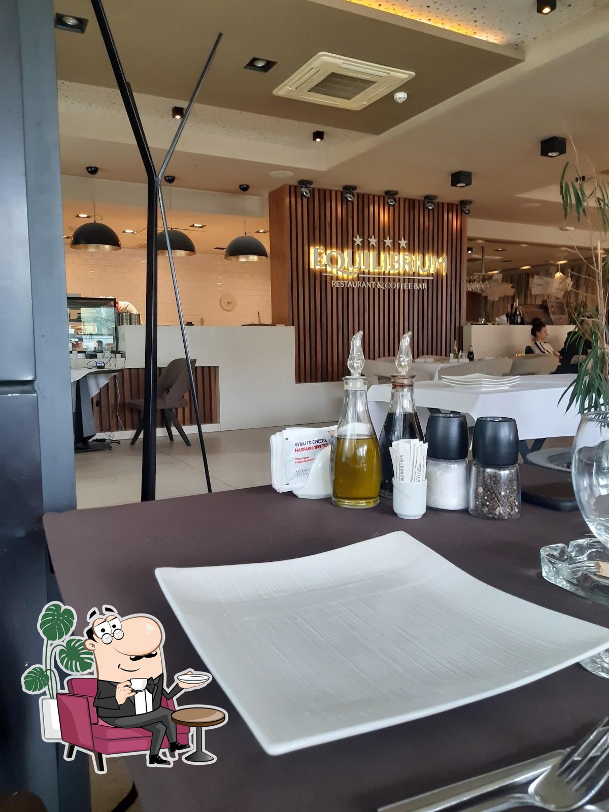 EQUILIBRIUM Restaurant & Coffee Bar, Skopje - Restaurant menu, prices ...