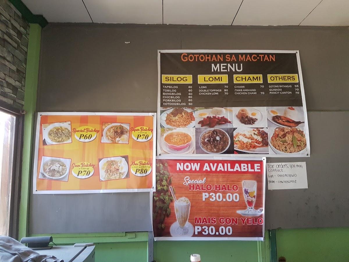 Menu at Lomi Boss (Authentic Batangas Lomi) restaurant, Lapu-Lapu City