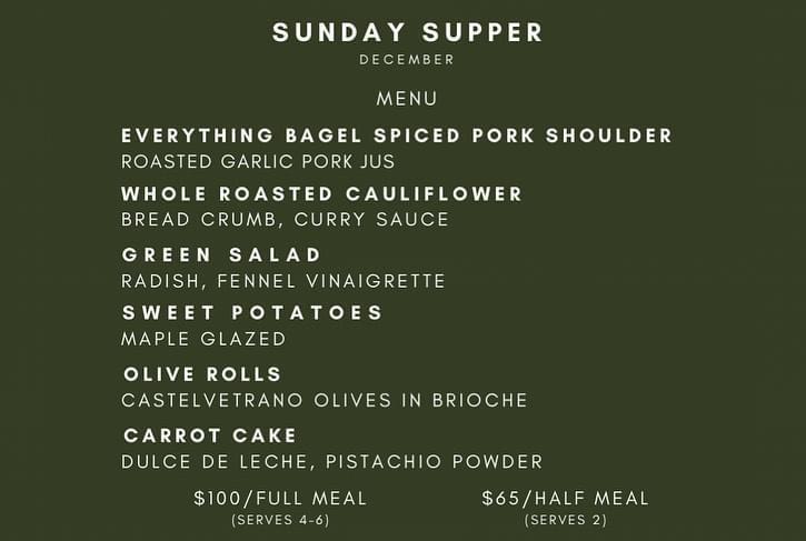 Menu at Oren Restaurant, Tulsa