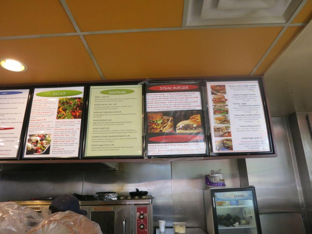 Menu at Cafe X-Press, Bethesda, Norfolk Ave