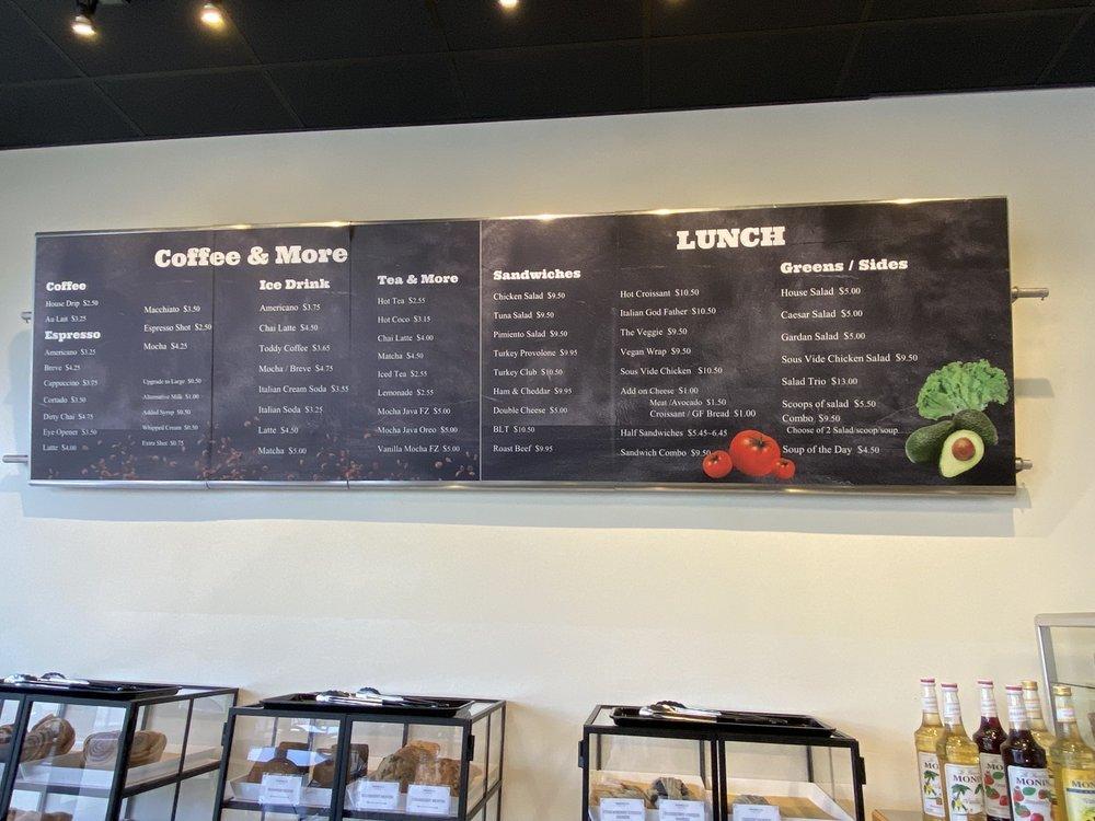 Menu at Russell's Bakery & Coffee @ Anderson, Austin