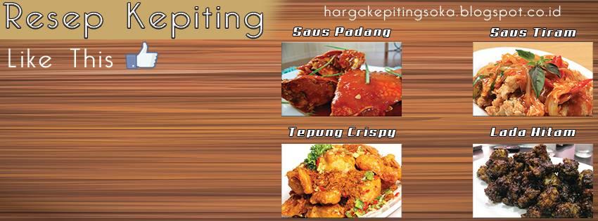 Menu at Resep Kepiting restaurant, Pontianak