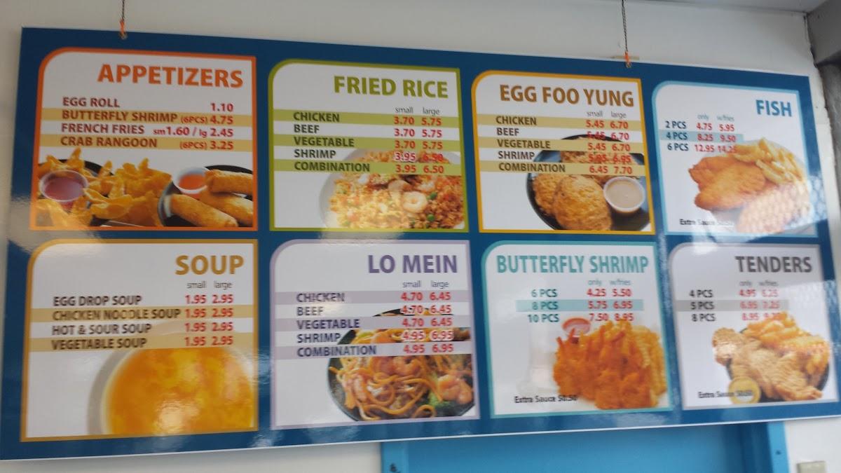 Menu at Hans Chinese Food And Chicken Wings restaurant, Atlanta, 798 ...