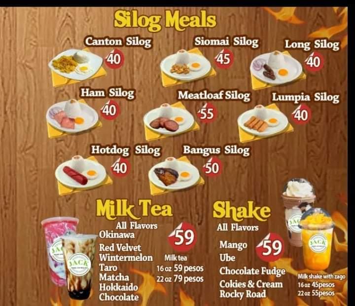 Carta del restaurante JACK SIZZLING HOUSE, Cebú