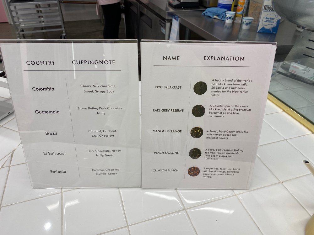 Menu at Flippoly cafe, Buena Park