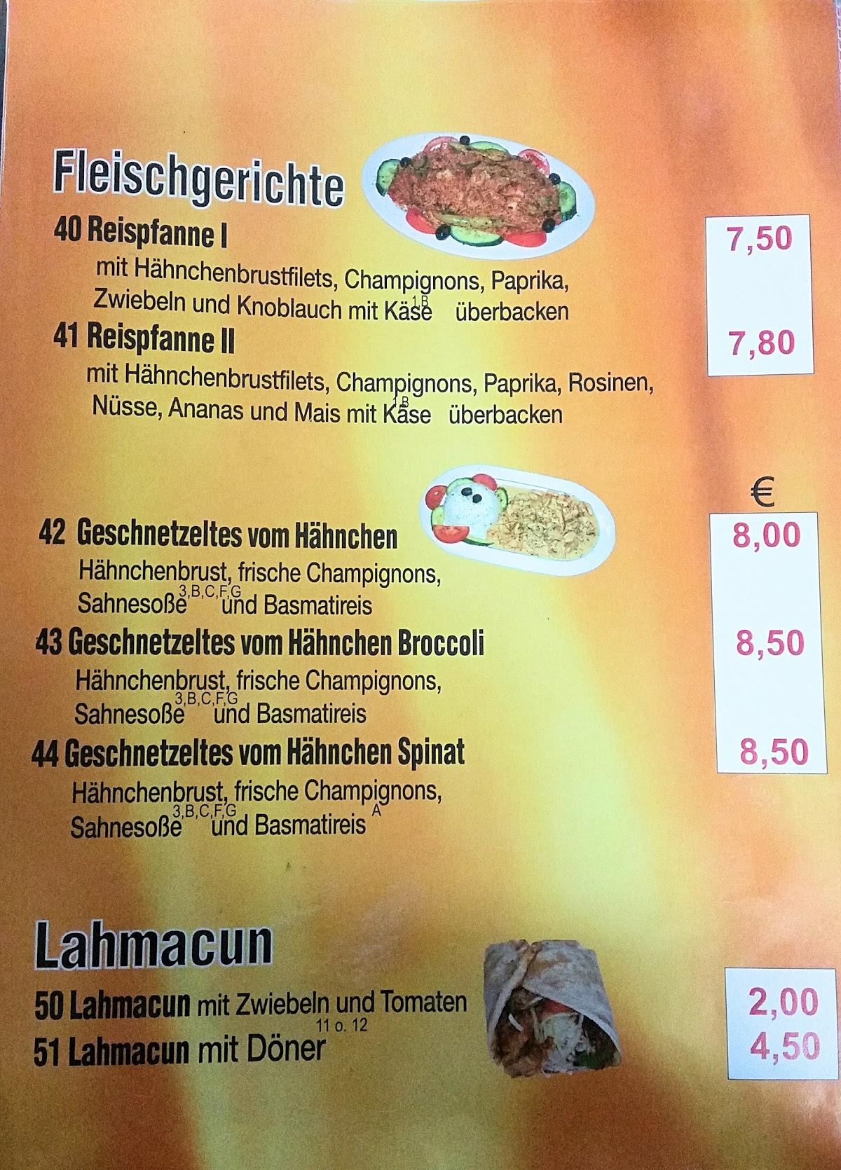 Speisekarte von Qasion - Salzgitter restaurant, Salzgitter