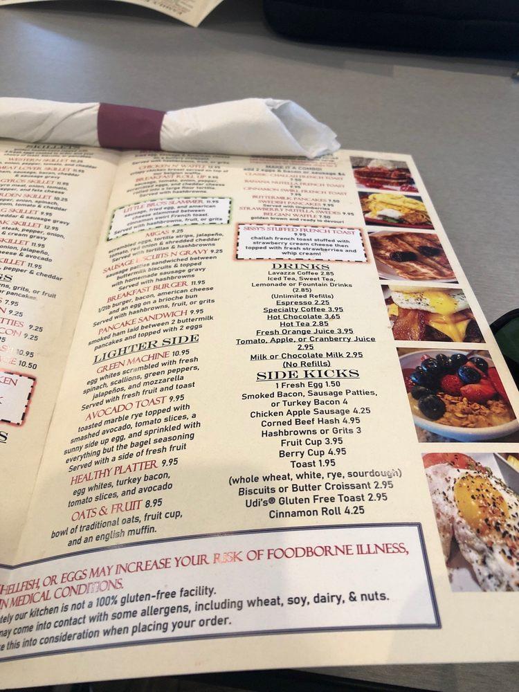 Menu at Triple A Cafe, Fort Worth, Trinity Blvd #201