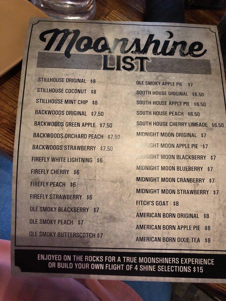 Menu at Mash'D pub & bar, Frisco