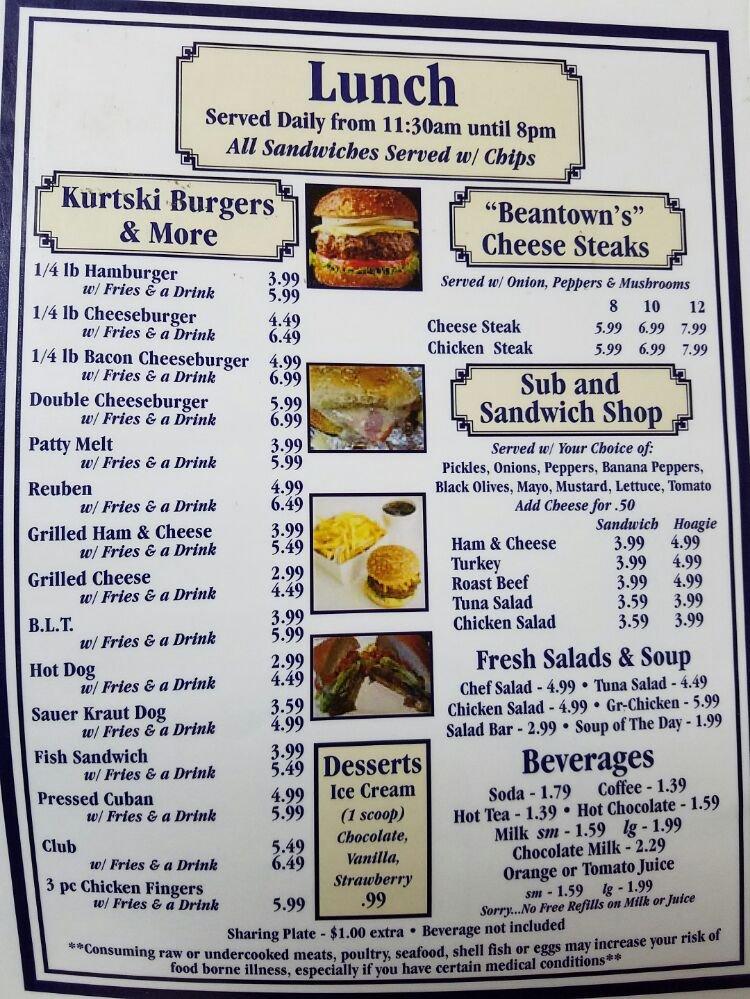 Menu at 2 Minutes Restaurant, Zephyrhills