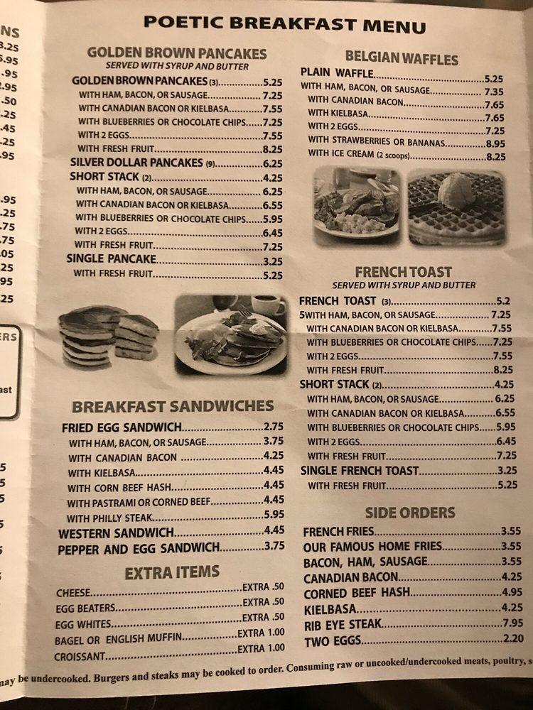 Menu at Brown Stone House Restaurant, Hamden, Whitney Ave