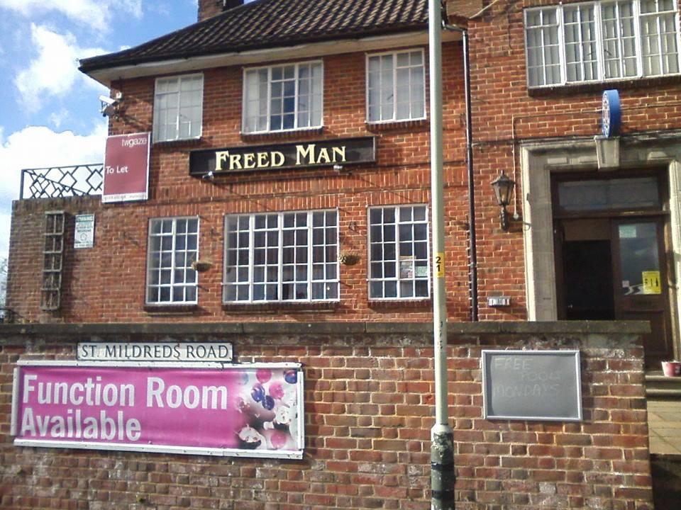 Freed Man in Norwich