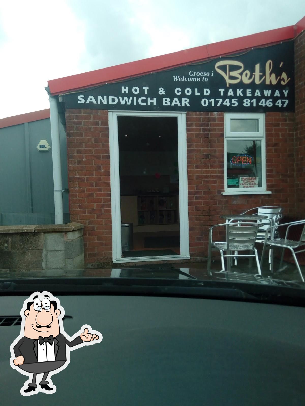 Beth's Sandwich Bar, Denbigh - Restaurant menu, prices and reviews