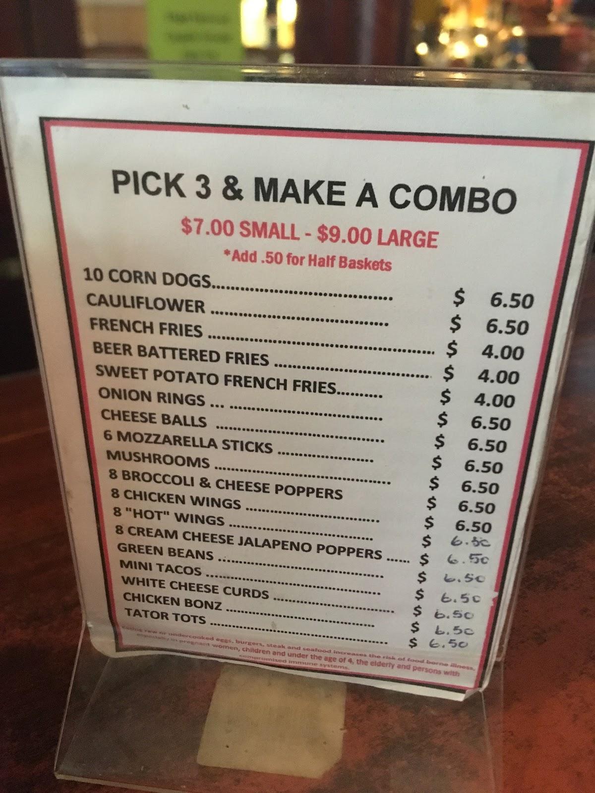 Menu at Square Tavern pub & bar, Baraboo