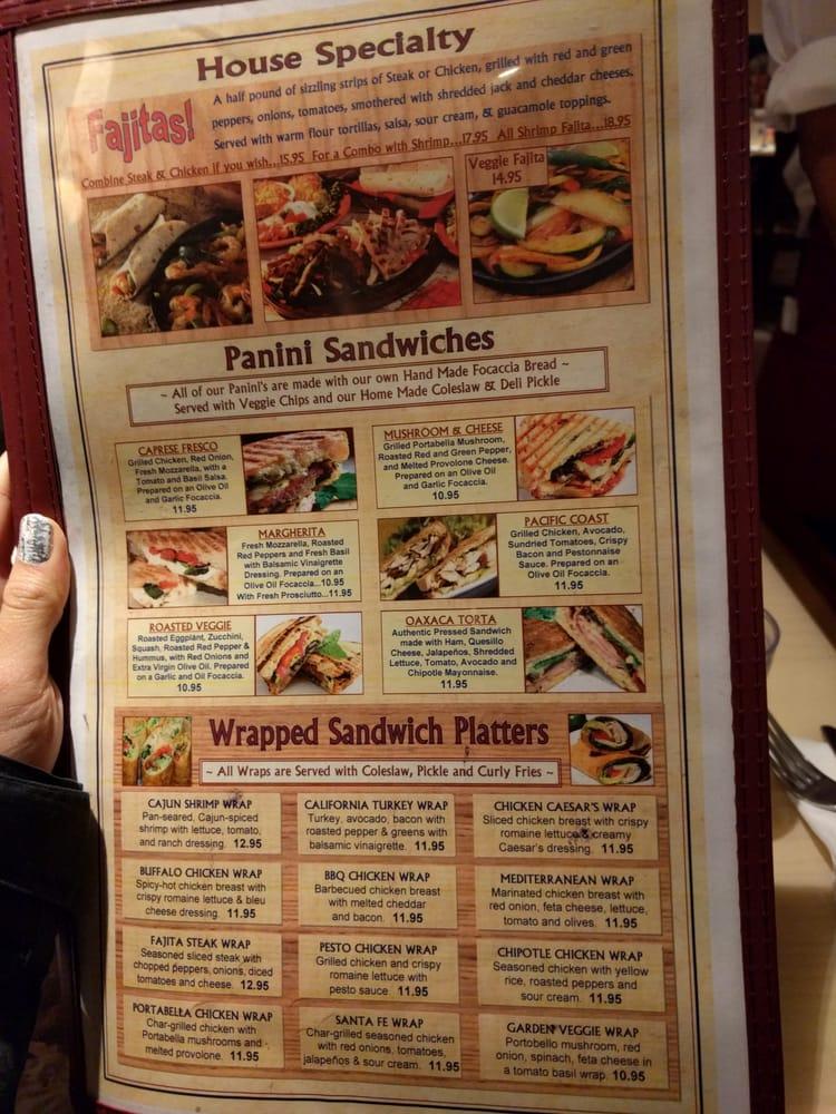 Menu at The Edison Diner restaurant, Edison