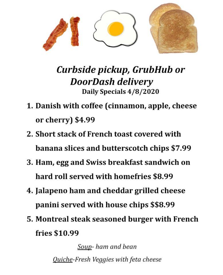 Menu at Gateway Grille restaurant, Canandaigua