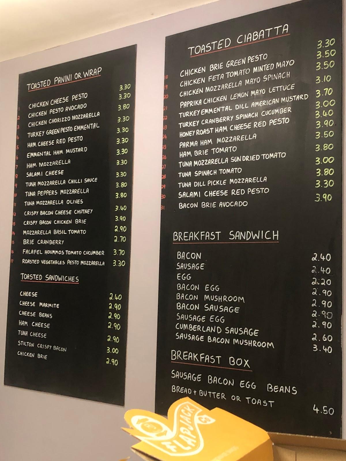 Menu at Welsh Pantry restaurant, East Molesey
