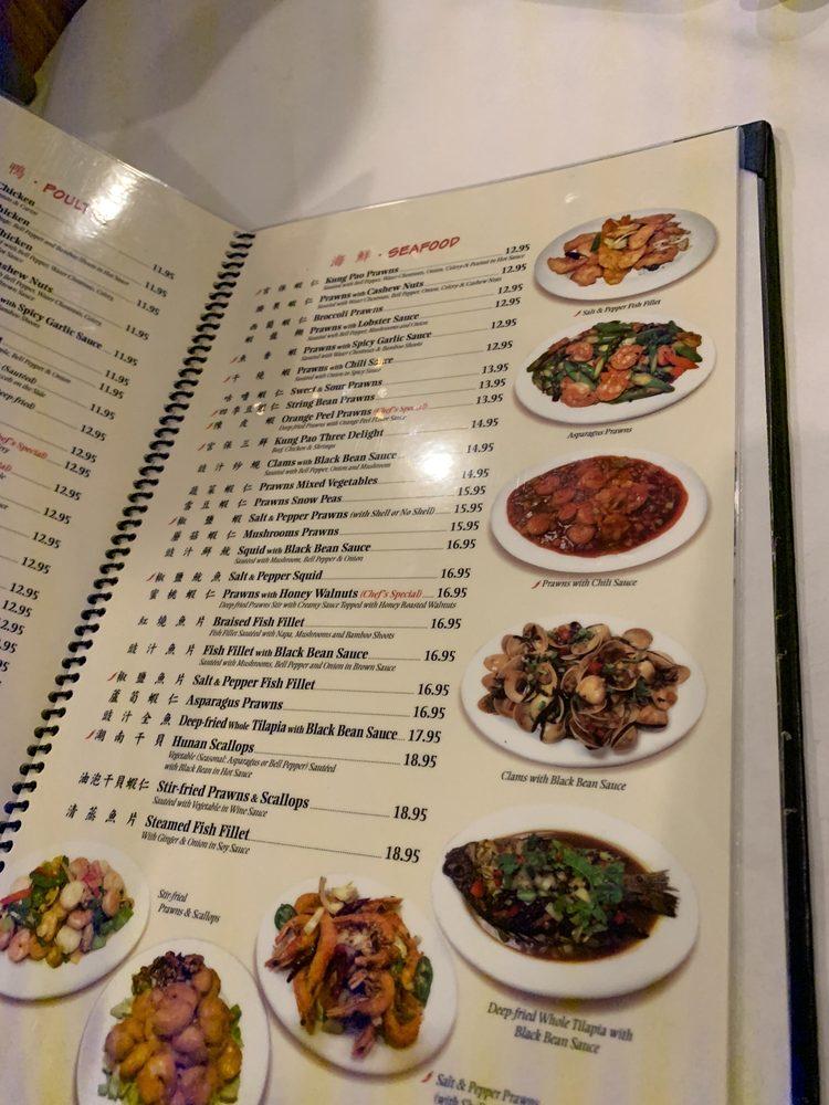Menu at China Delight restaurant, San Jose, Cottle Rd