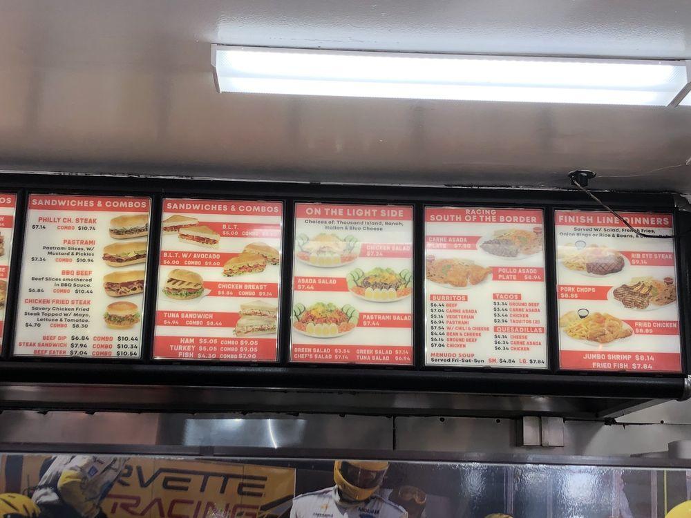 Menu at Pit Stop Best Burgers restaurant, Torrance