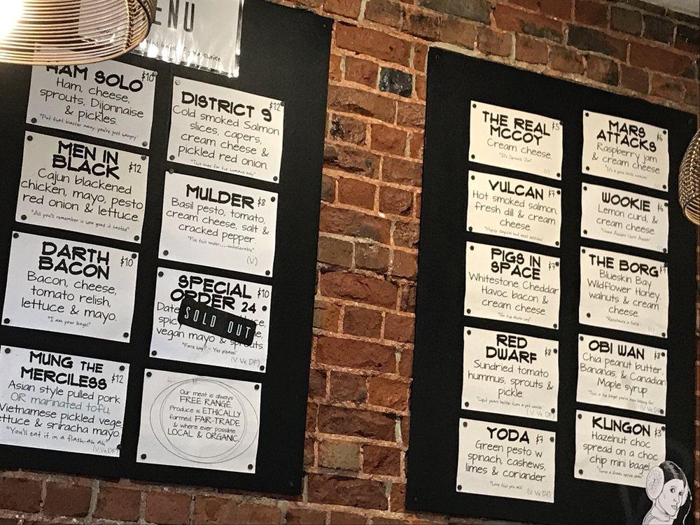 Beam Me Up Bagels Menu - The Best Picture Of Beam
