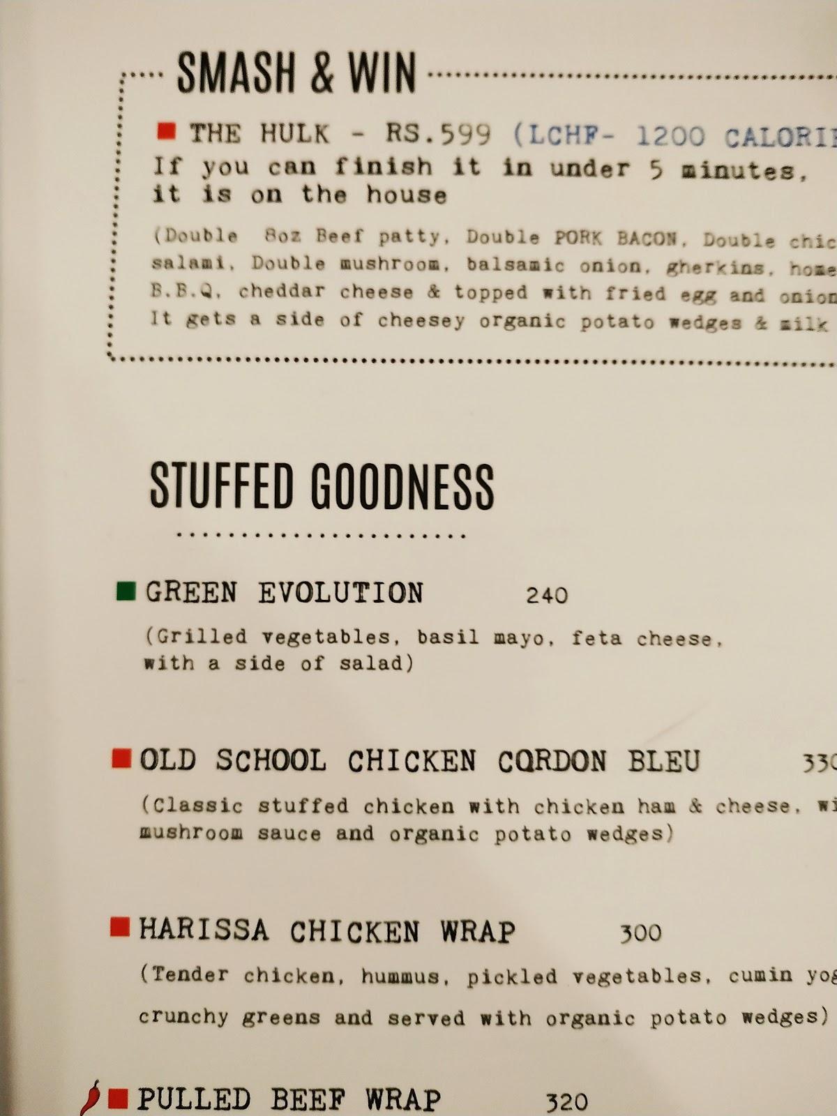 Menu at East India Street Café, Kochi, Plot No 272