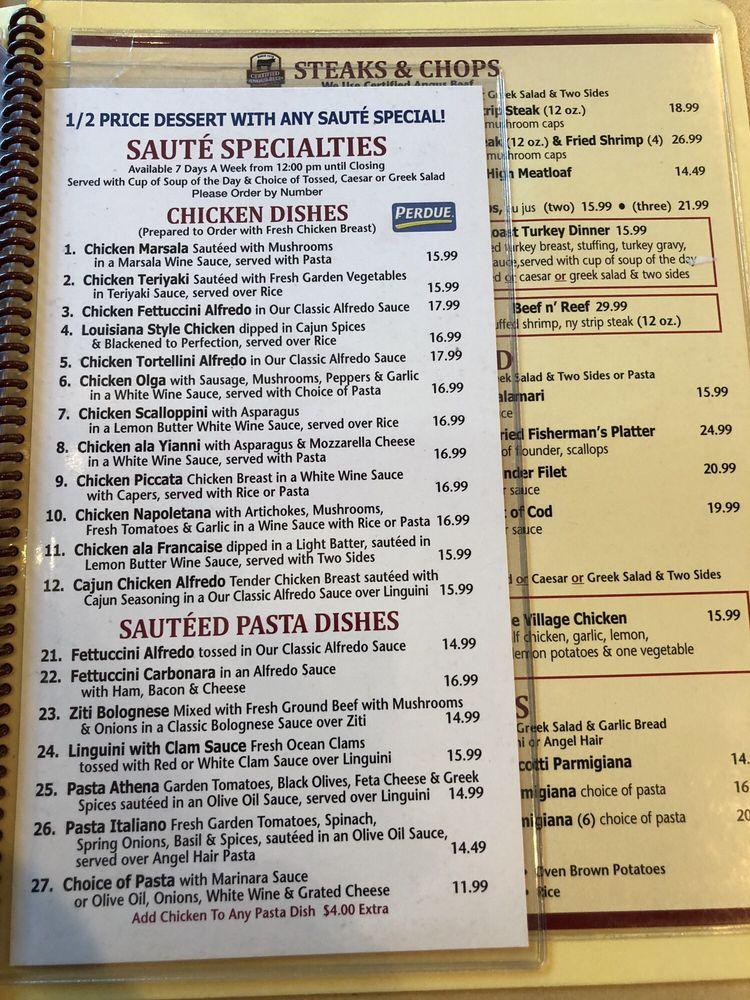 Menu at New City Diner pub & bar, Nanuet