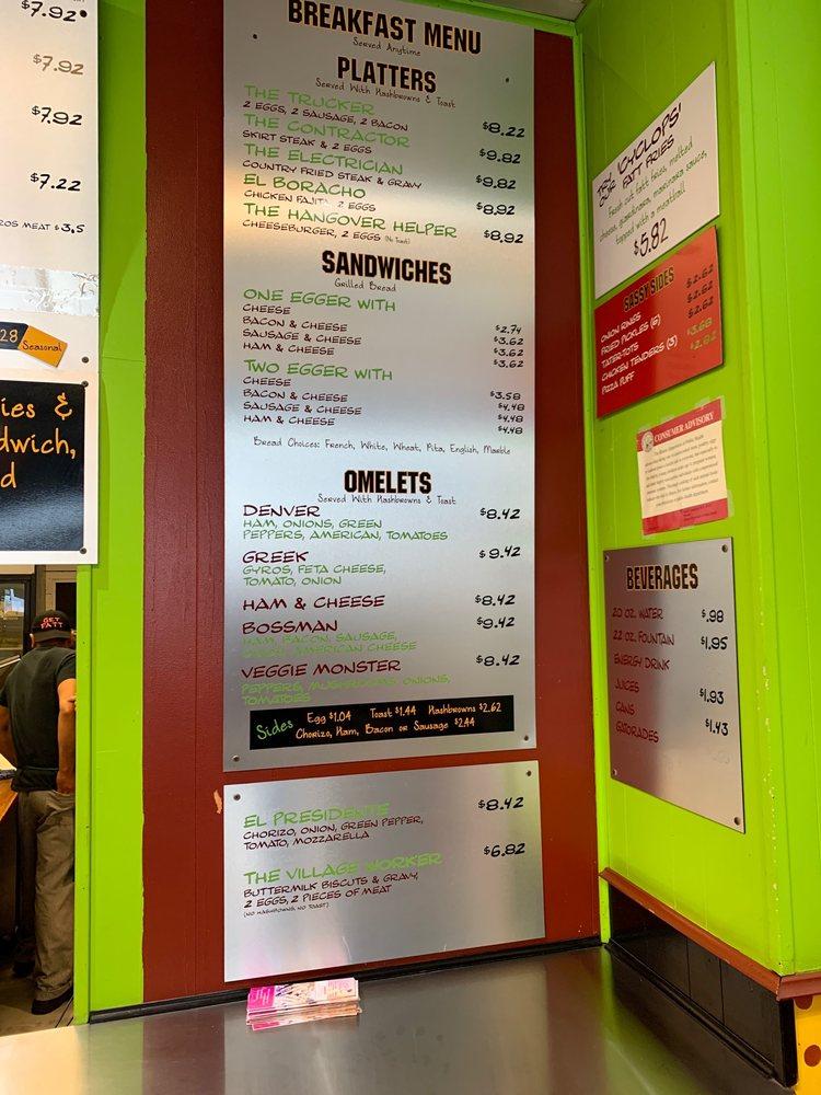 Menu at Fatt Mustard Cafe, Elk Grove Village